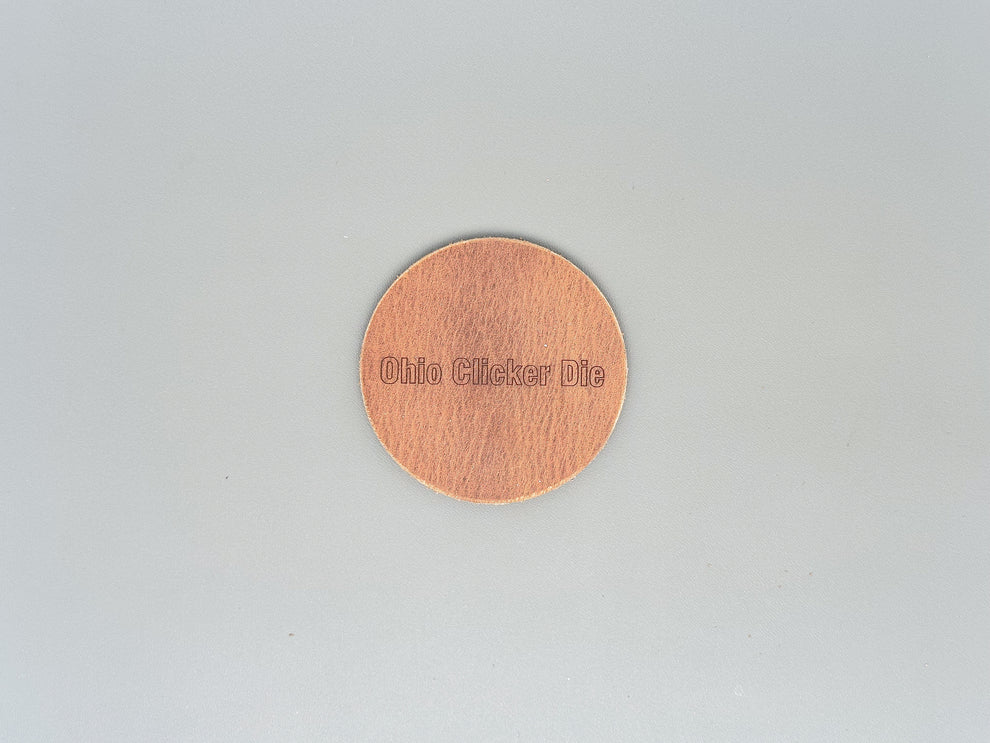 Hat Patch - Circle – Ohio Clicker Die